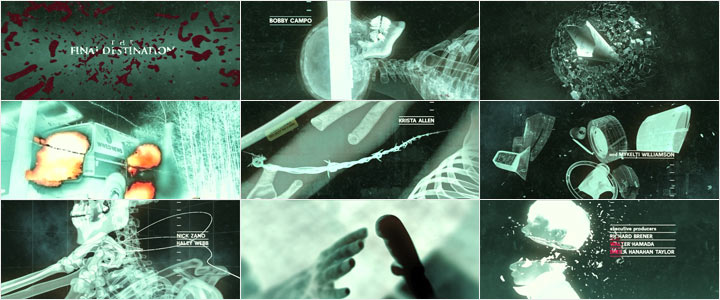 The Final Destination title sequence - Watch the Titles